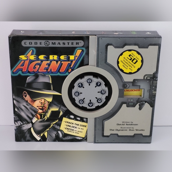 Games | Vintage 201 Code Master Secret Agent Crack The Code Unlock The ...